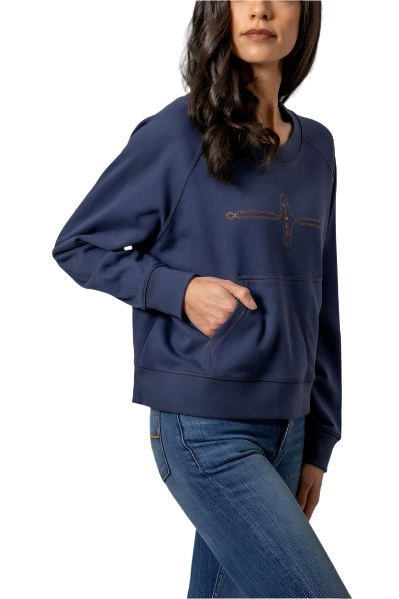 Kimes Sweater Crew Stitch – The Real Wool Shop